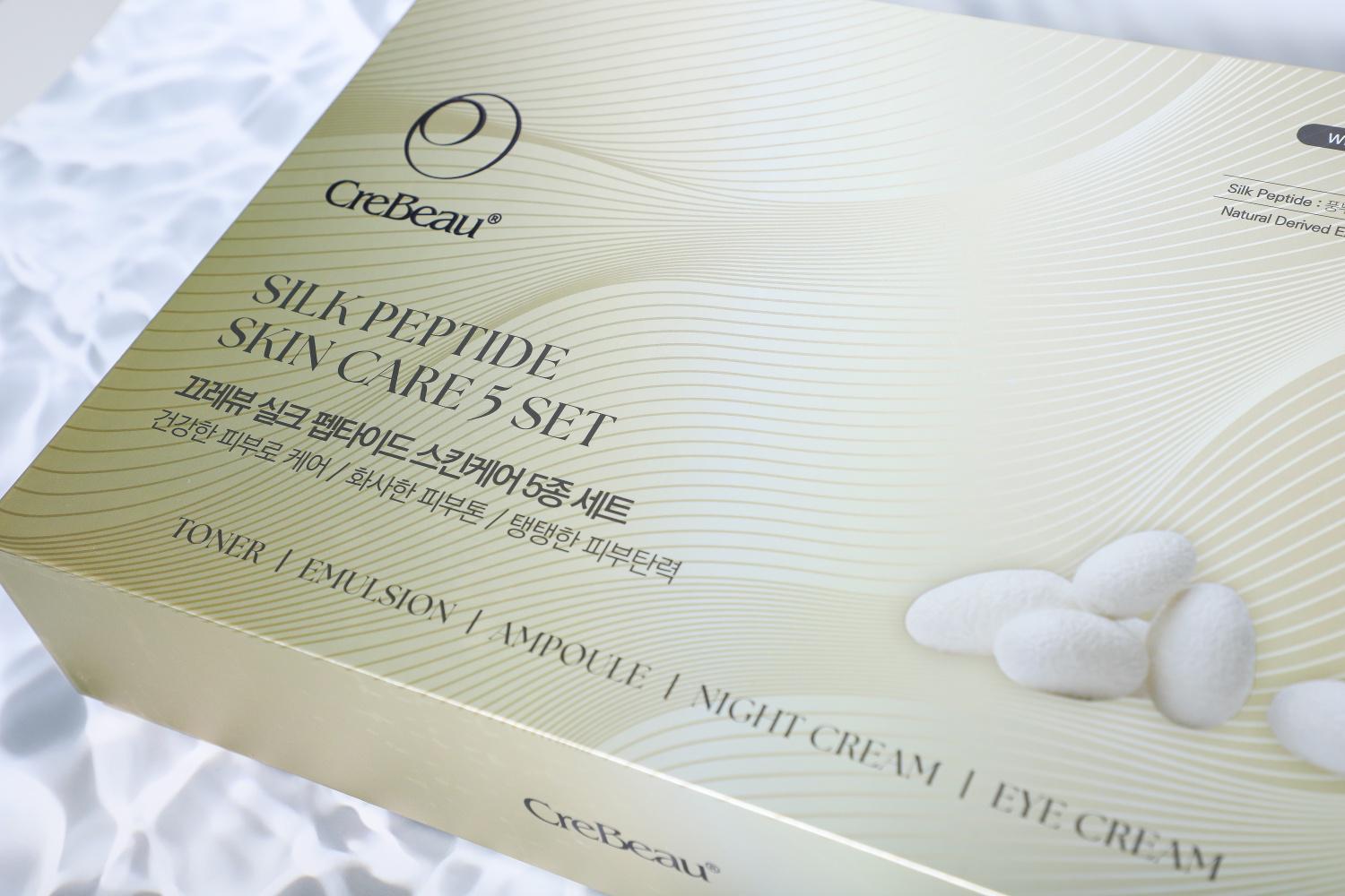 CreBeau a five-piece set Silk Peptide Skincare - Dr PaceLeader